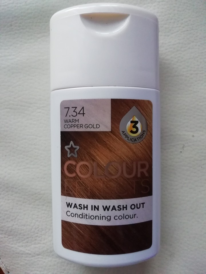 2 PACK SUPERDRUG UNISEX COLOUR EFFECTS WASH IN WASH OUT HAIR COLOURS ...
