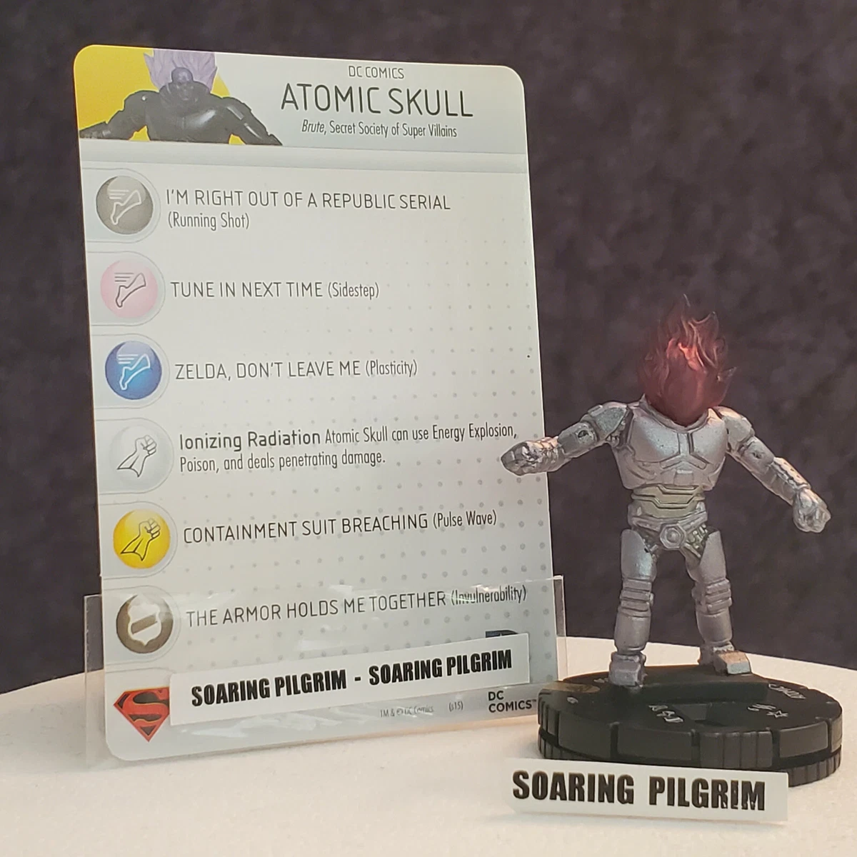 Atomic Skull Figure