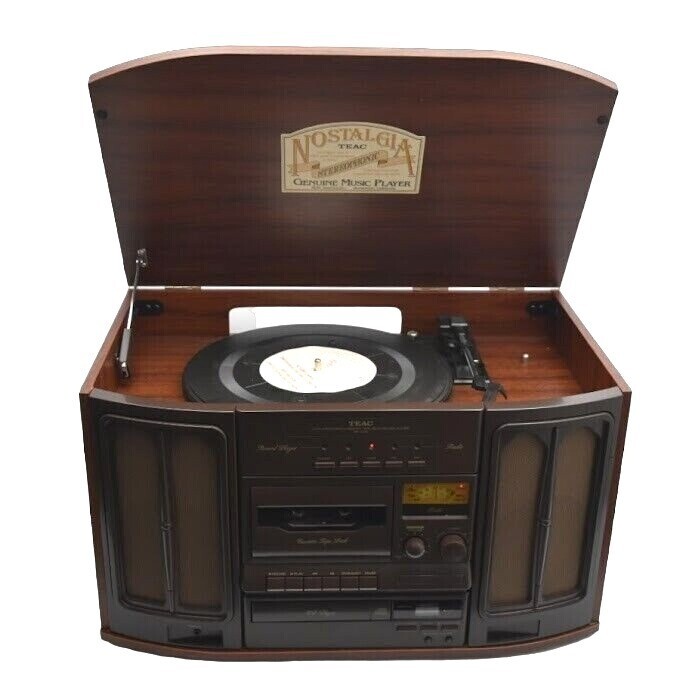 TEAC Gf-300 Radio CD Cassette Record Player Vintage Retro for sale ...