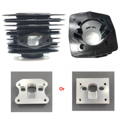 CDHPOWER Black PK80 Cylinder 47MM & Dio Reed Valve Kit Block-Gas ...