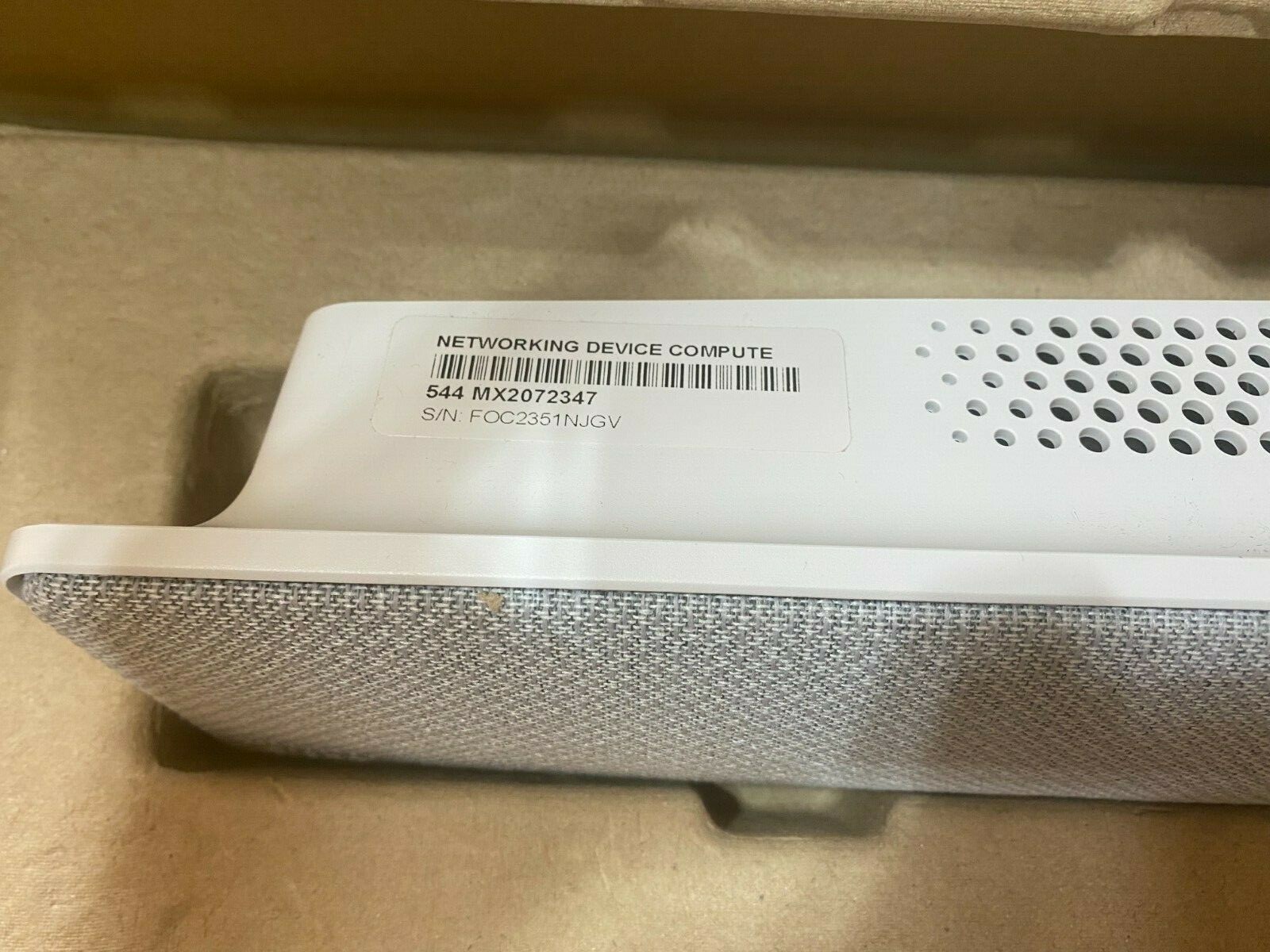 Cisco TTC7-23 Conference Webex Room Kit CS-KIT-S-UNIT | PID# 68-101405 ...