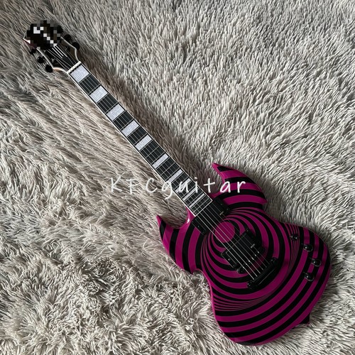 Purple Wylde Audio Barbarian Electric Guitar HH Pickups Black Hardware ...