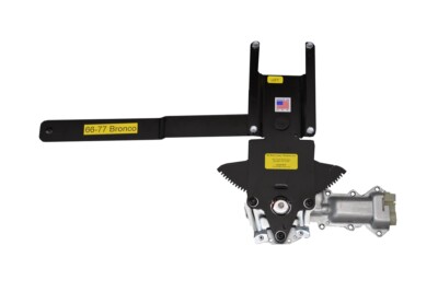 1966-77 Ford Bronco Power Window Kit, Front W/ Chrome Console Switch | eBay