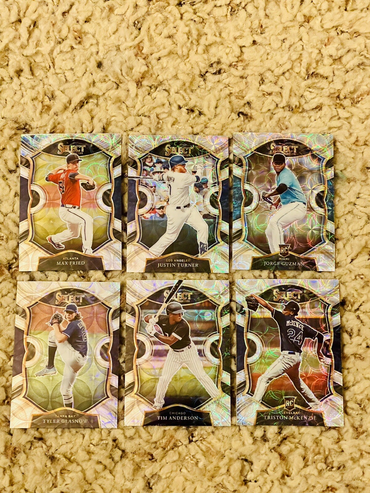 2021 Panini Select Baseball Scope Prizm Lot of 8 | eBay