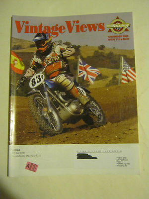 November 2006 issue 212 Vintage Views AHRMA Magazine (BD-40) | eBay