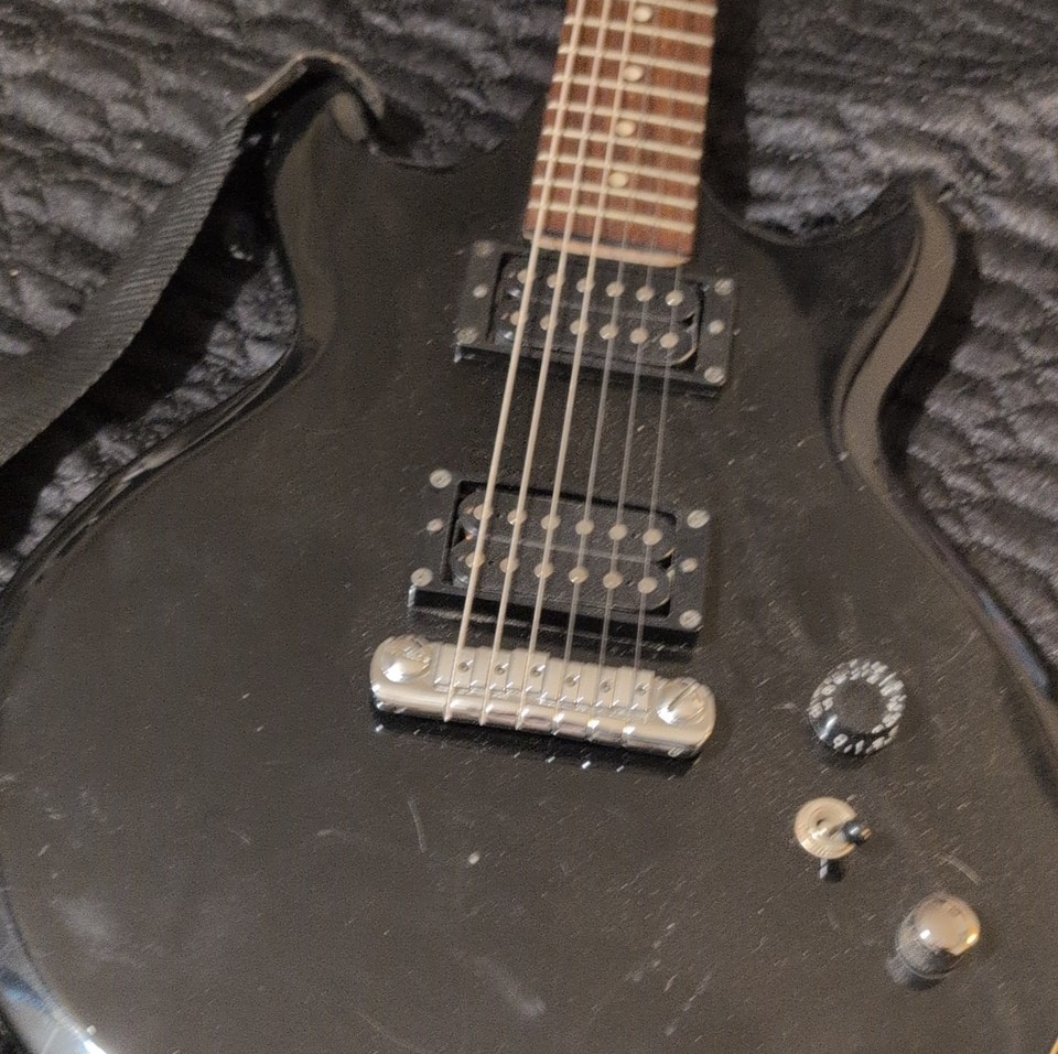 Ibanez GIO Series Electric Guitar Black Solid Body 6 String Model GIO ...