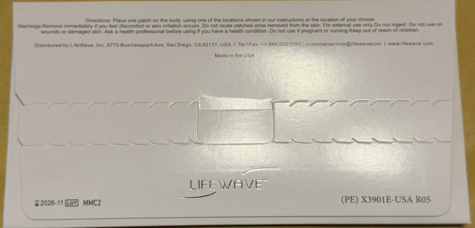 LifeWave X39 Patches Stem Cell Activate Repair Therapy, Non Invasive ...