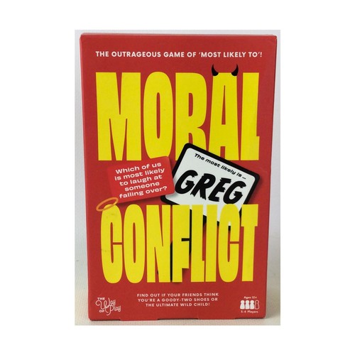 Professor Puzzle Board Game Moral Conflict (2020 Ed) Box VG+/EX ...