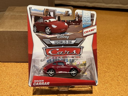 2014 Disney World of Cars Pixar Allinol Blowout Magen Carrar Chase Car ...
