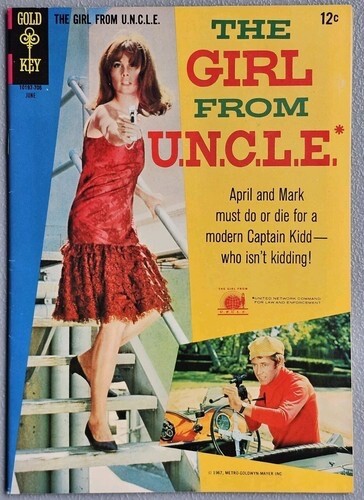 Complete Vintage Man from UNCLE (23) and Girl From UNCLE (5) Gold Key ...