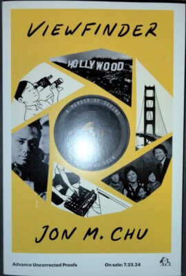 2024 Viewfinder By Jon M. Chu Advanced Reader Copy Paperback New Mint ...