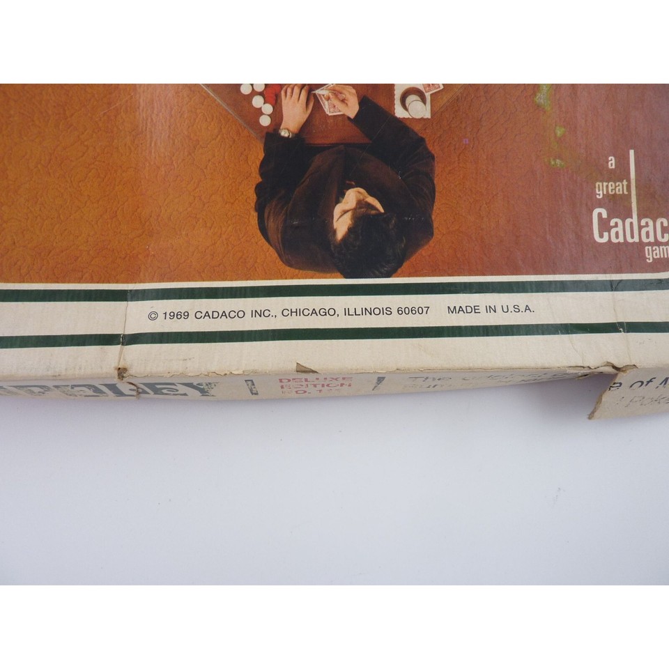 Cadaco Tripoley Board Game Deluxe Edition No 111 Vinyl Mat 1969 ...