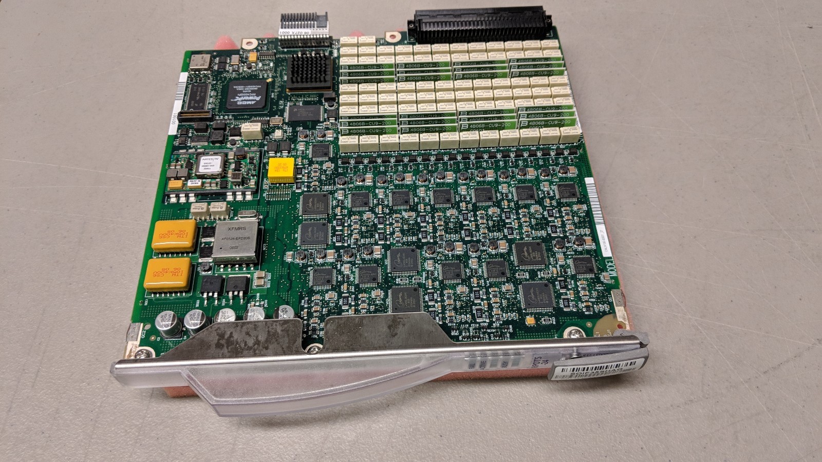 Calix 100-00021 REV 27 RPOTS-24 C7 POTS INTERFACE CARD SOIF35SHAG (We ...