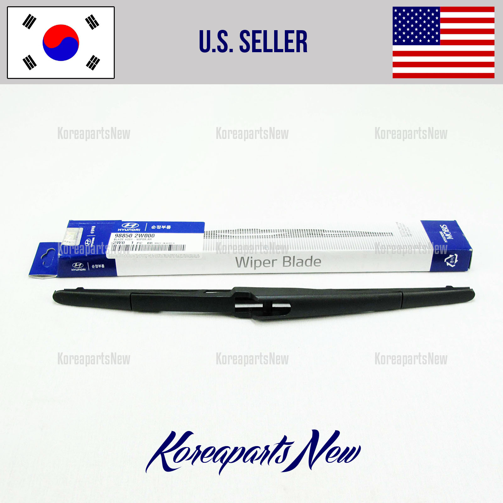 REAR WIPER BLADE (GENUINE) 988502W000 SEDONA 2015-2019 SANTA FE 2013 ...