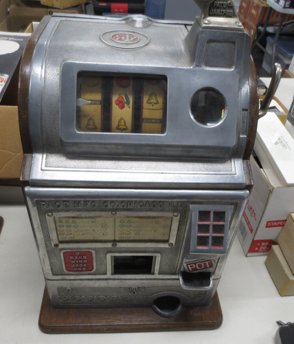 1920s Jennings / Pace Mfg Co Chicago 5 Cent Slot Machine (Works) | eBay