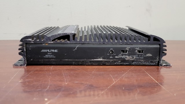Alpine Bridgeable Power Amplifier 3547 Vintage for sale online | eBay