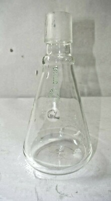 Pyrex Glass Erlenmeyer Flask w/ Male end 29/25 | eBay