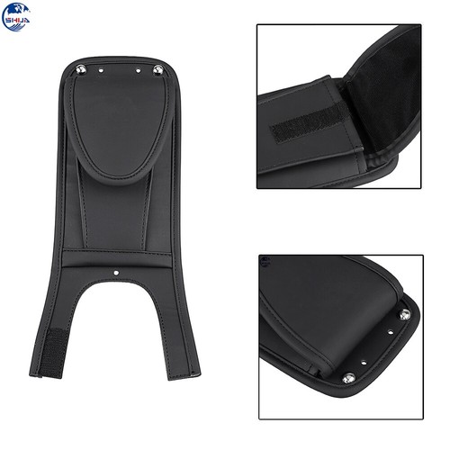 Motorcycle Black Tank Bib With Pouch for Harley Softail Fat Boy FXST ...