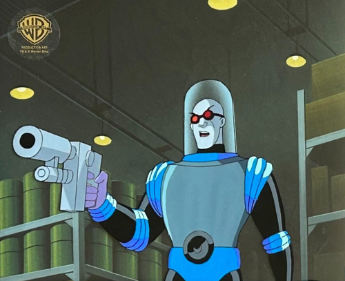 BRUCE TIMM rare MR FREEZE cel B11 GUN Bust Shot HEART OF ICE Batman ...