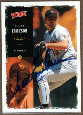 2000 Victory - #200 Scott Erickson DNA On Card Autograph | eBay