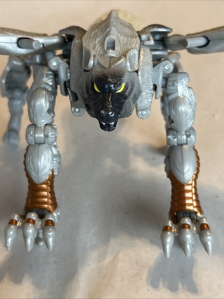 Vintage 1997 Transformers Beast Wars Legacy United Voyager Class Silver bolt | eBay