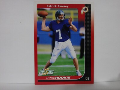 2002 Score Patrick Ramsey #253 Rookie RC | eBay