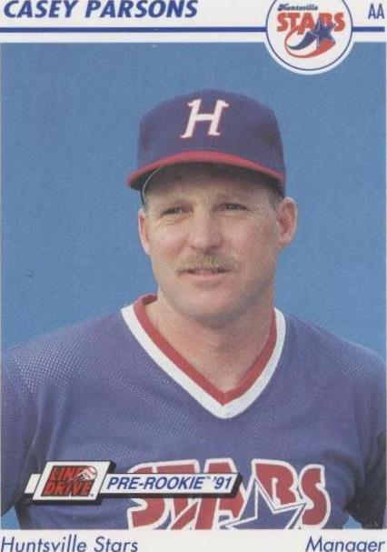 1991 Line Drive Pre-Rookie - AA Casey Parsons #299 for sale online | eBay