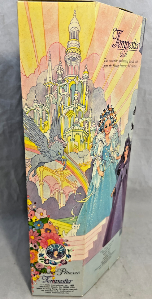 Creata Flower Princess Fairytale Witch Tempestia Doll #1027 Vintage ...
