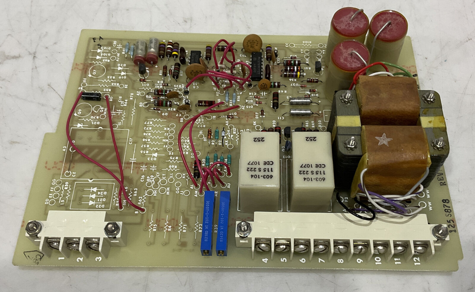 TAYLOR ALARM 125S878 REV A DOUBLE CURRENT HIGH/LOW 373 | eBay