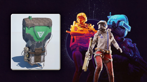 Arc Raiders Electrician Backpack Emerald Wave Variant CODE | eBay