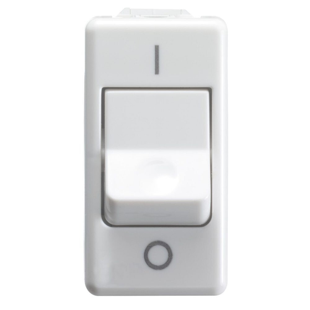 ONE-WAY SWITCH 2P 250V ac - FOR HEAVY DUTY - 25AX - NEUTRAL - SYMBOL 0 ...