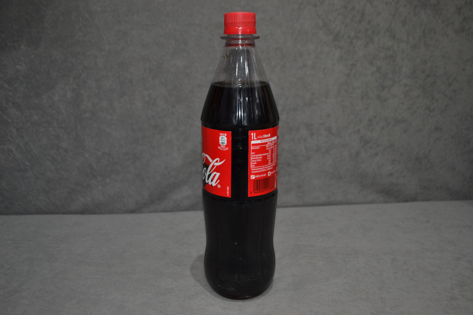 Coca Cola Classic 1 Litre 1L Clear Thick Plastic Bottle Germany FULL ...