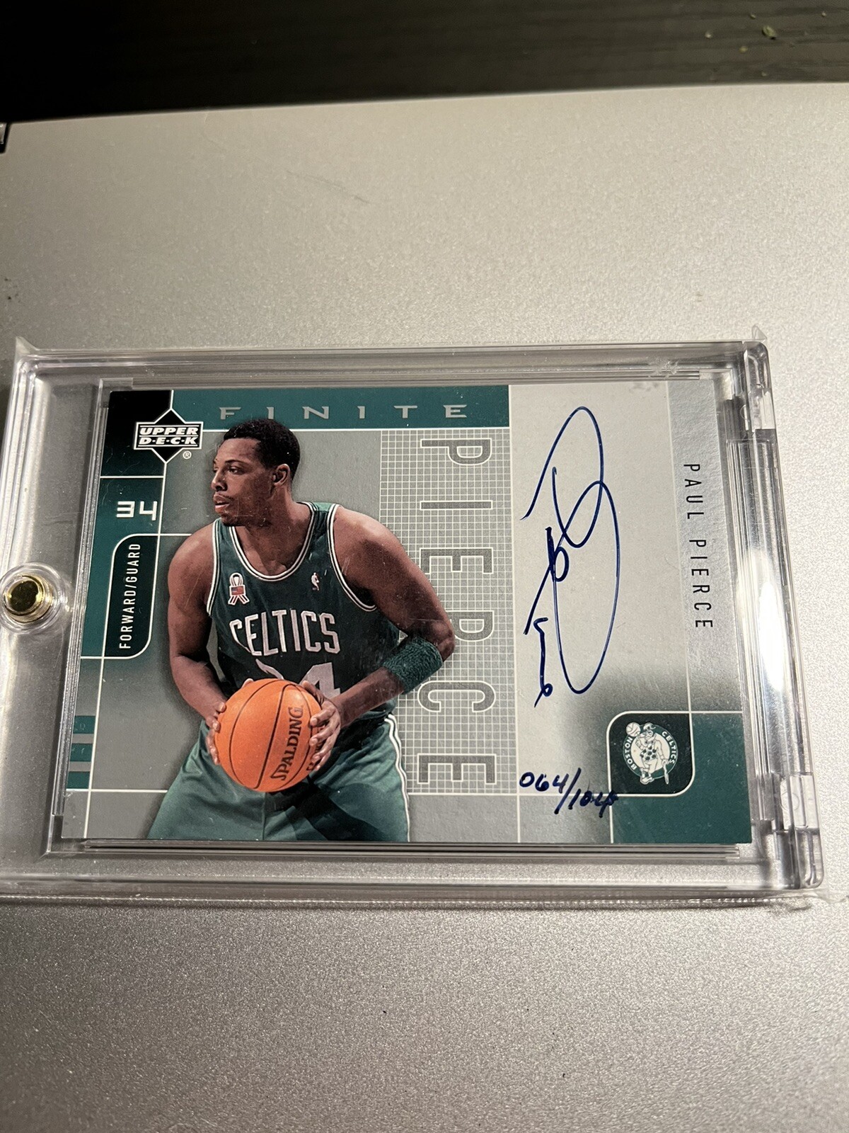 Paul Pierce autograph Basketball Card. 64/104 | eBay
