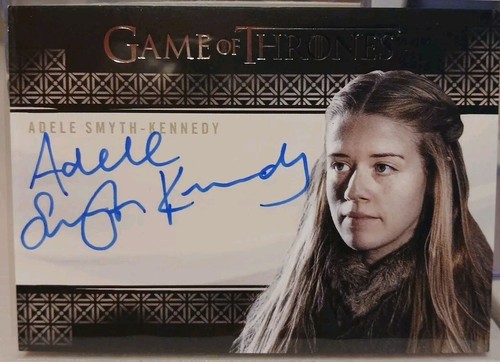 Game Of Thrones Complete Series Adele Smyth-Kennedy Autograph Card as ...