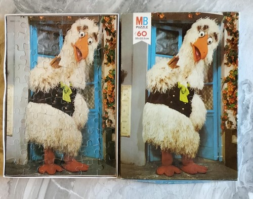 puzzle MB Vintage,1 RUE SÉSAME, TOCCATA Et MORDICUS, Année 1978 complet ...