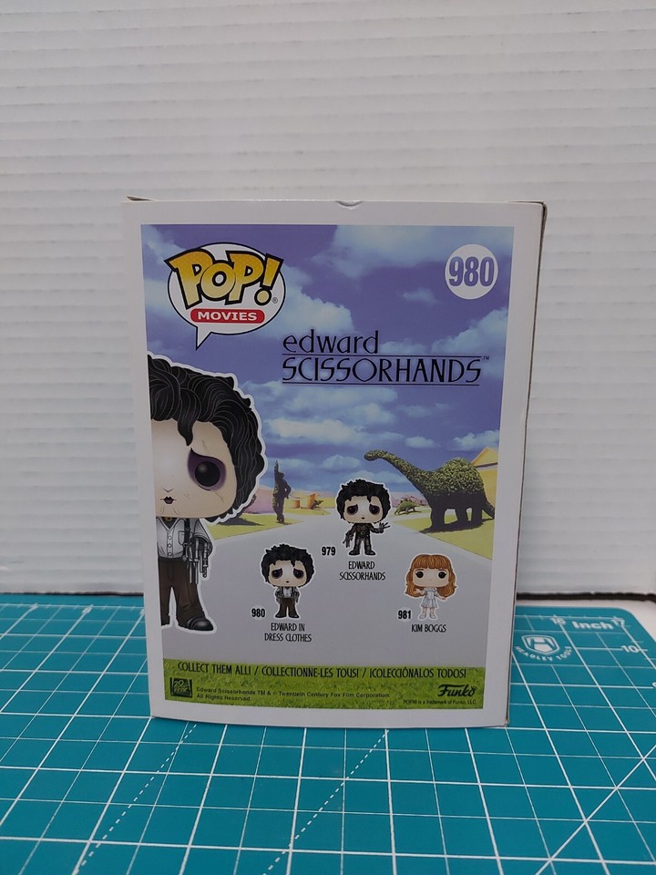 Funko POP Movies Edward Scissorhands Edward in Dress Clothes 980 Vinyl ...