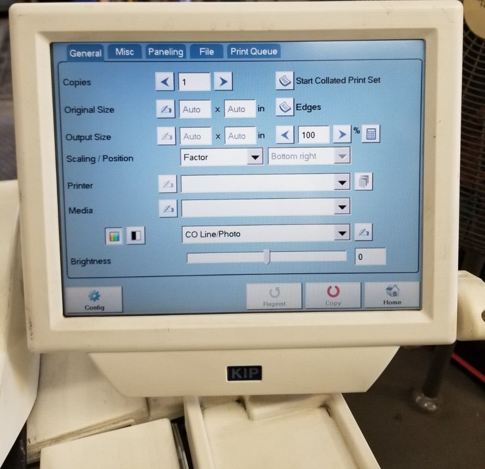 Konica Minolta KIP 7100 Wide Format Monochrome Printer/Scanner/Copier ...