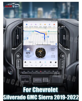 2019-2022 Silverado Sierra Tesla Screen 15.6 CarPlay AUCAR US SUPPORT ...