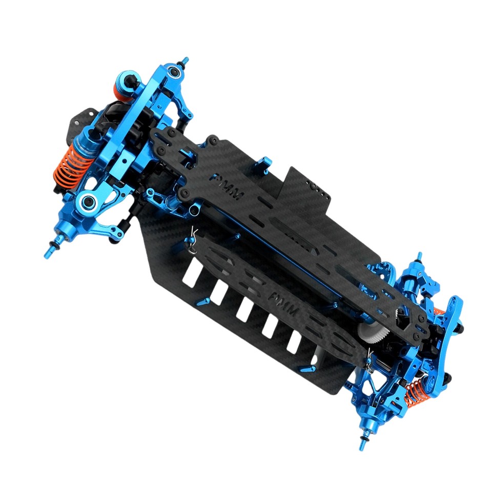 Alloy Upgrade 1/10 RC Chassis For TT02 Frame Kit Shaft Drive Touring ...
