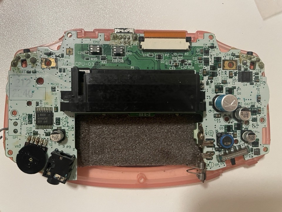 Pink Gameboy Advance AGB-001 FOR PARTS NOT WORKING JUNK | eBay