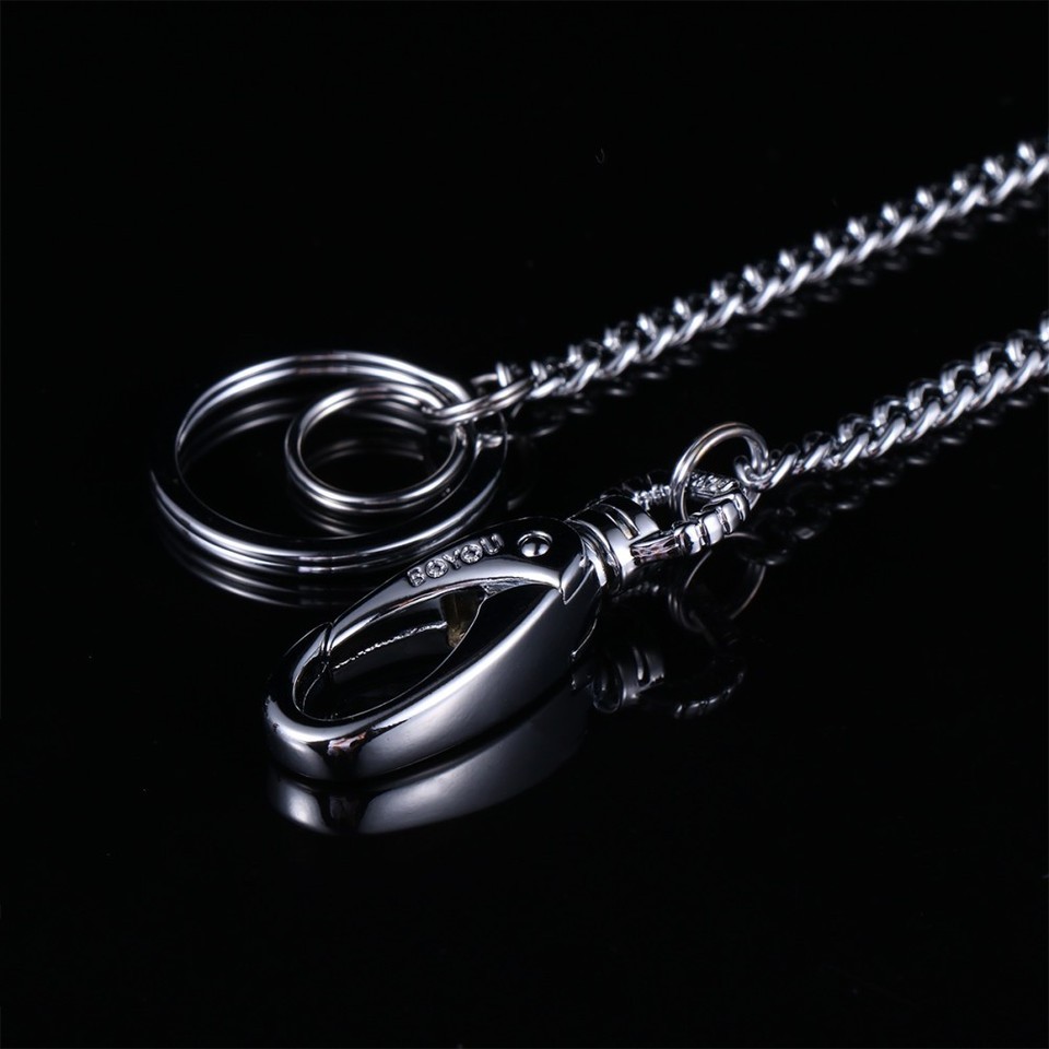 Belt Keychain Creative Long Chain Waist Hanged Key Chain Jeans Long ...