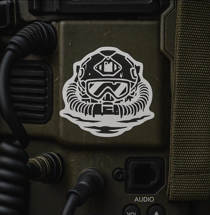 New Sworn To Protect Combat Diver Sticker, Black & White US Navy SEAL ...
