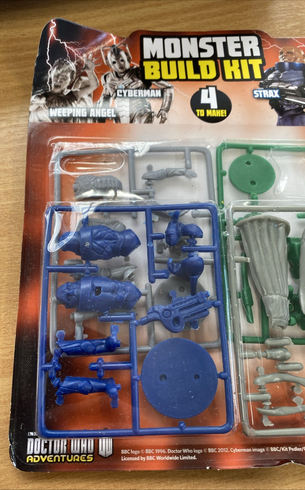 DOCTOR WHO MONSTER BUILD KIT WEEPING ANGEL CYBERMAN VASTRA STRAX | eBay UK
