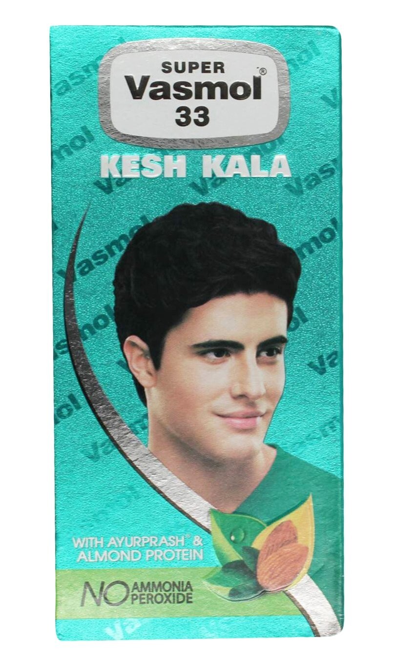 Super Vasmol 33 Kesh Kala 50 ML With Almond Protein & Neem | eBay