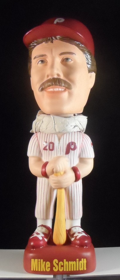 SAM Mike Schmidt Phillies 8-Inch Bobblehead - Serial #2172/3000 - CoA ...