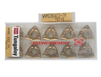 10Pcs/Box Tungaloy WNMG080412-TM T9115 WNMG433-TM Carbide Insert rz | eBay