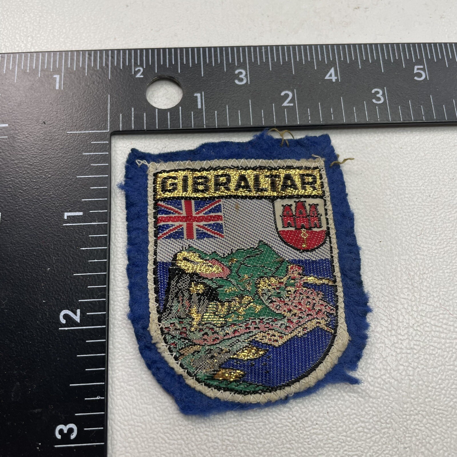 Vintage 2 Patches GREAT BRITAIN Coat Of Arms Patch + Union Jack Patch ...