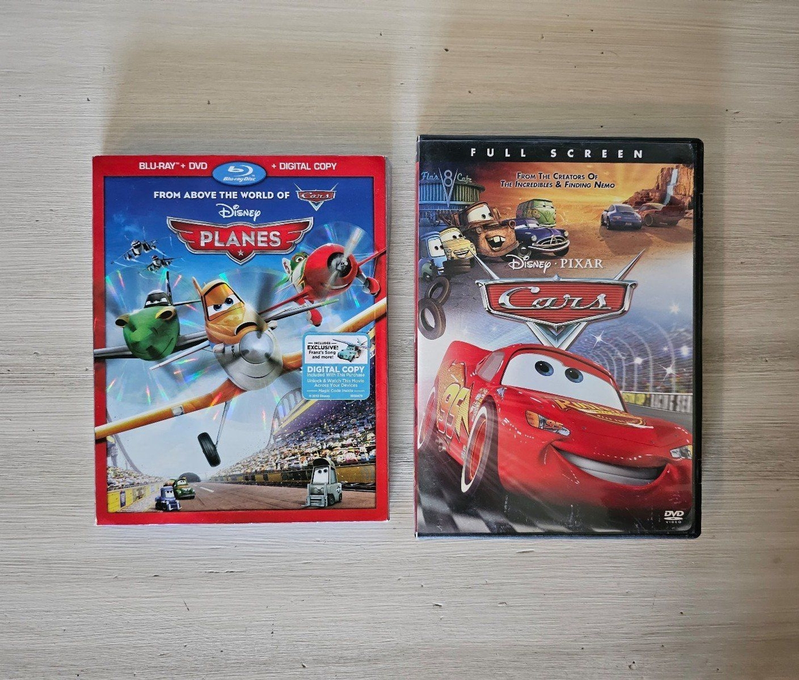 Disney Pixar Cars and Planes Blu-ray and DVD | eBay