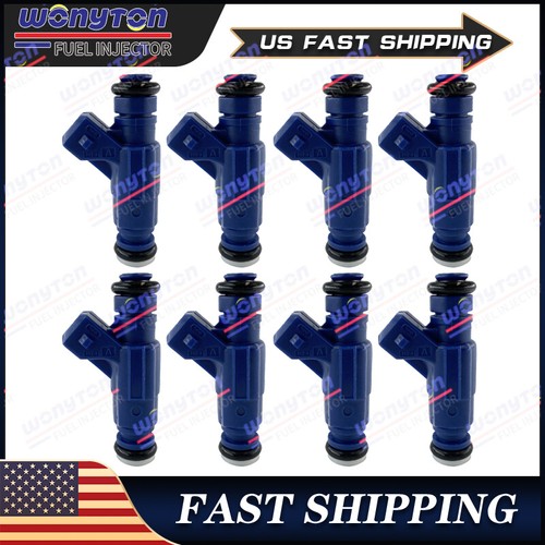 Set (8) 0280156016 Fuel injectors For Mercedes M113 E43 V8 4.3L ...