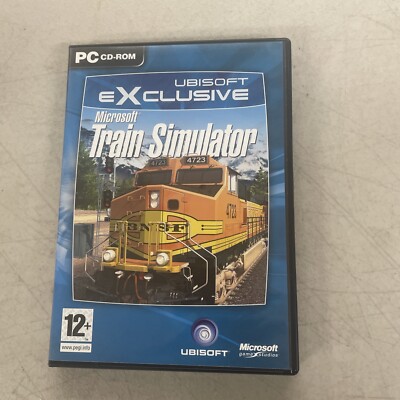 Microsoft Train Simulator Ubisoft Europe Exclusive 2001 | eBay
